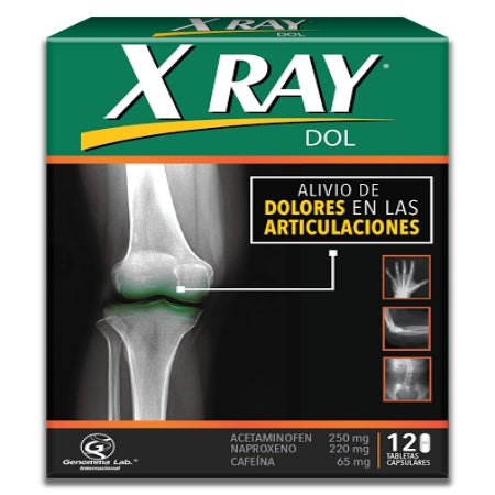 X RAY DOL CÁPSULAS CAJA X12CAP. GENOMMA – Pide+
